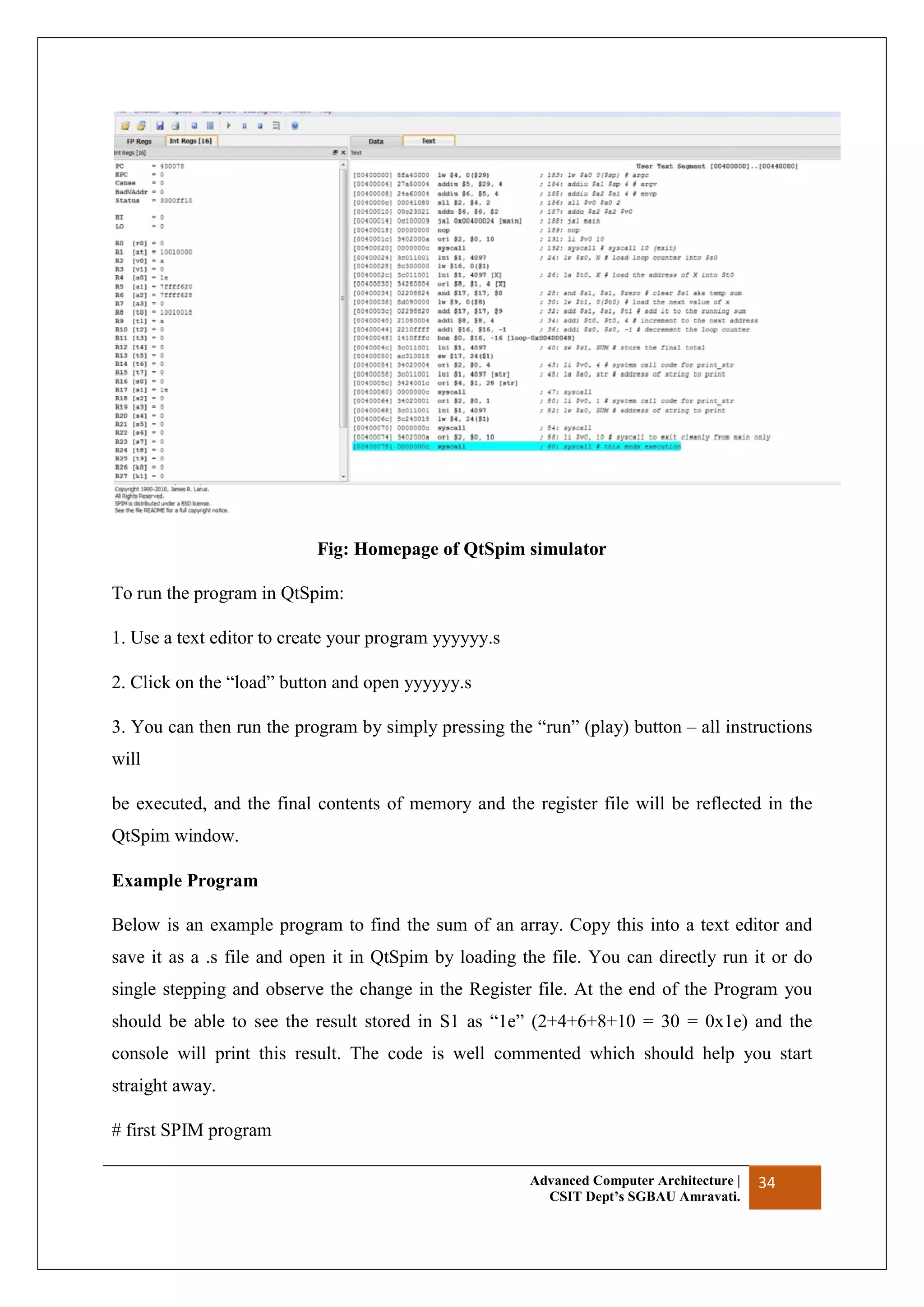 Advance Computer Architecture | PDF
