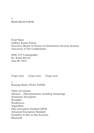 5RESEARCH PAPERFinal Paper Sudheer Kumar PoluruE.docx