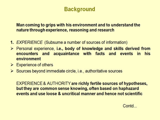 Research Methodology presentation for Ph.D | PPTX | Science