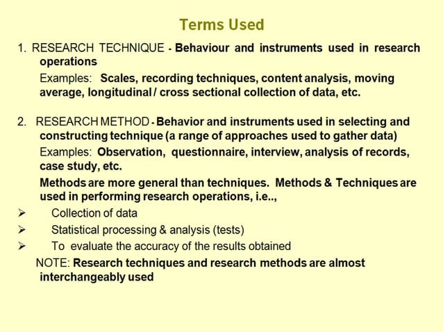 Research Methodology presentation for Ph.D | PPTX | Science