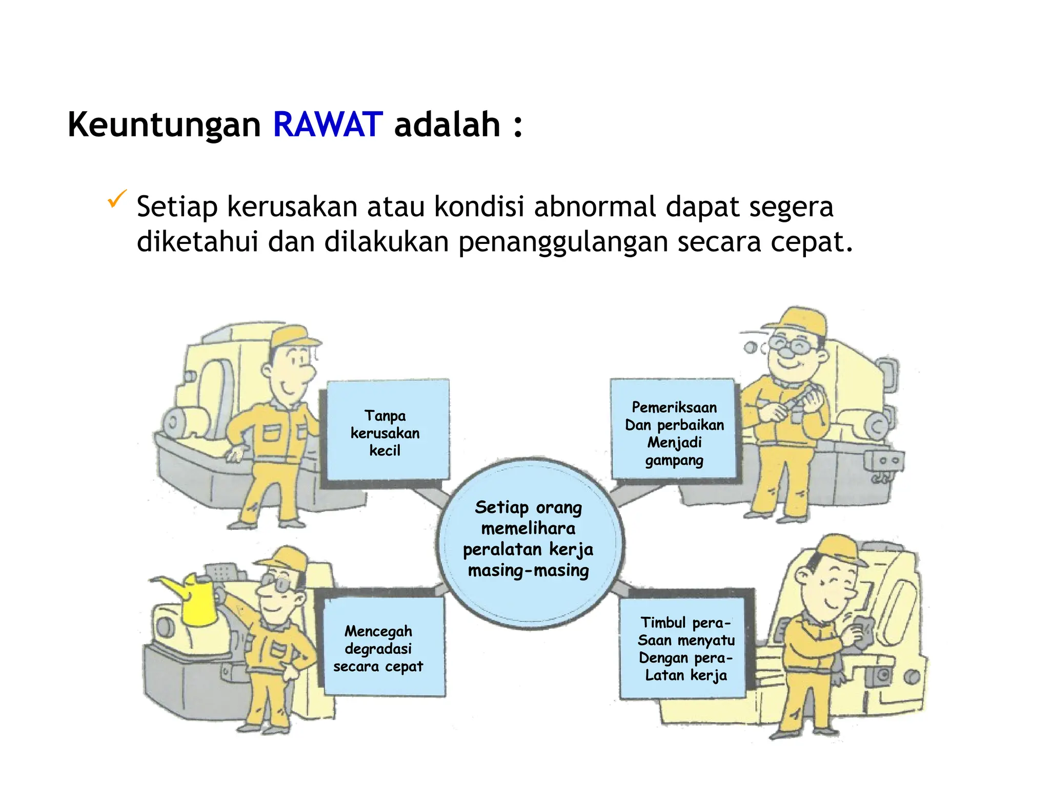 5R for Maintenance untuk pemula, fungsi dan contoh pengaplikasian 5R | PPTX