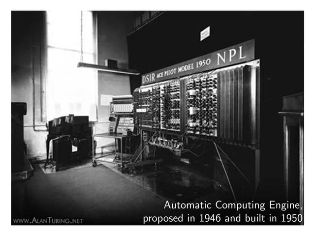 Building a Turing Machine emulator to explore Turing's great ideas | PPT