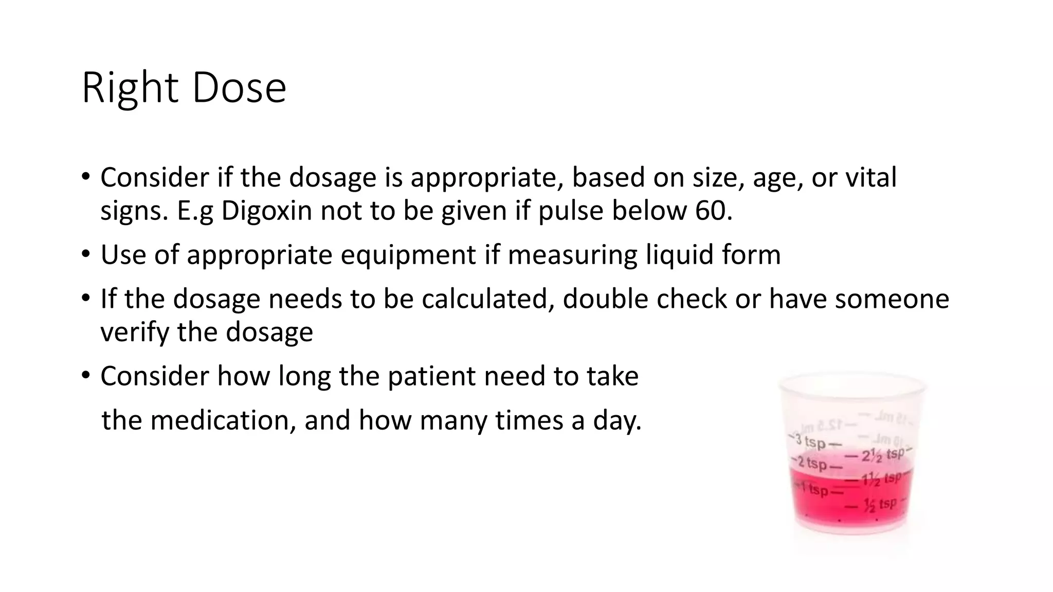 5 rights of medication safety. final | PPTX