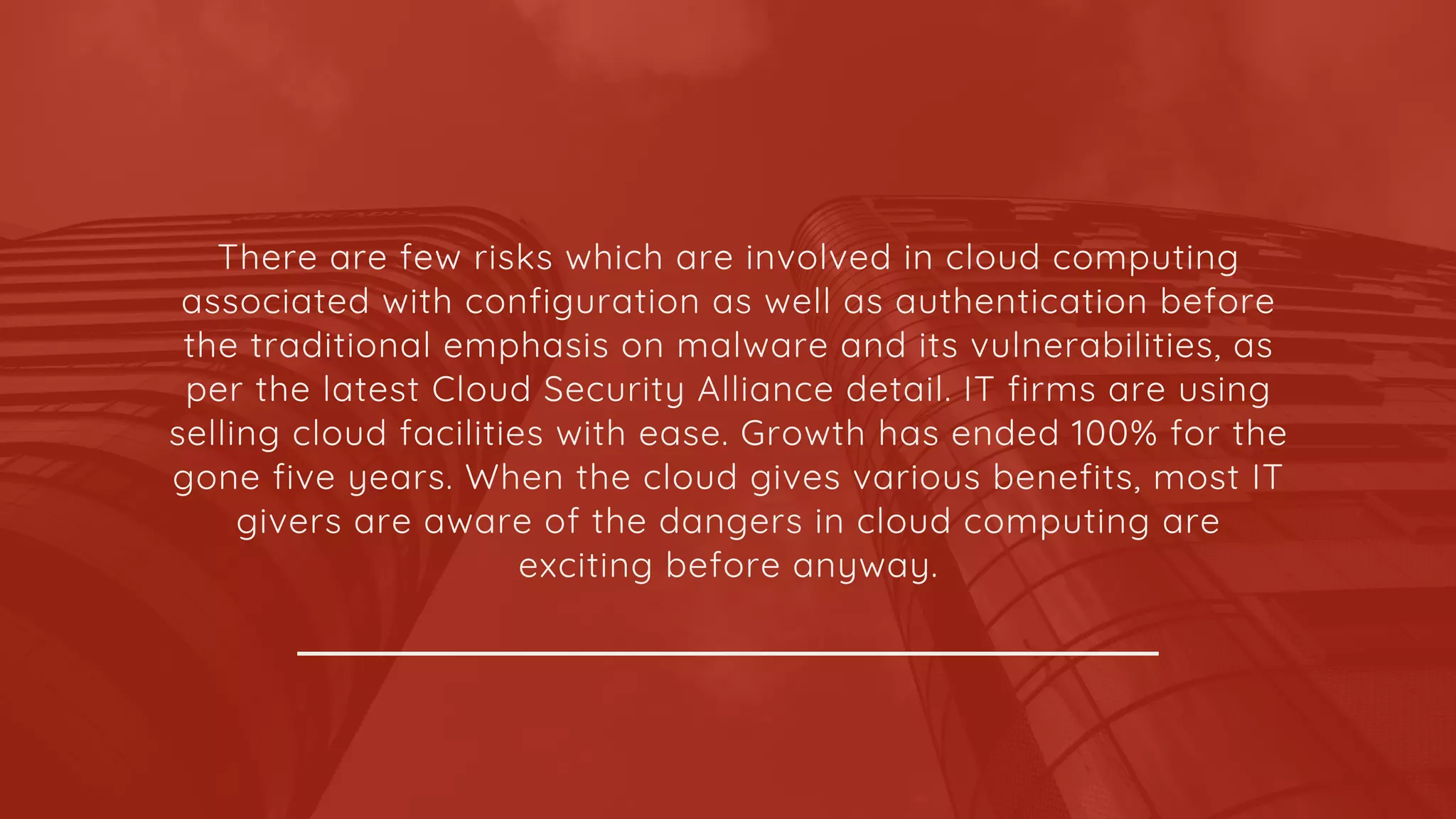 Top 5 Risk Involved in Cloud Computing which Impacts Businesses | PPT