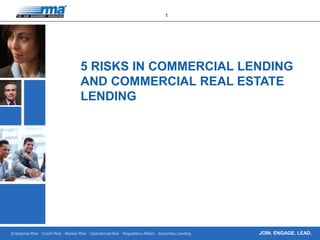 5 Risks in Commercial Lending | PPT