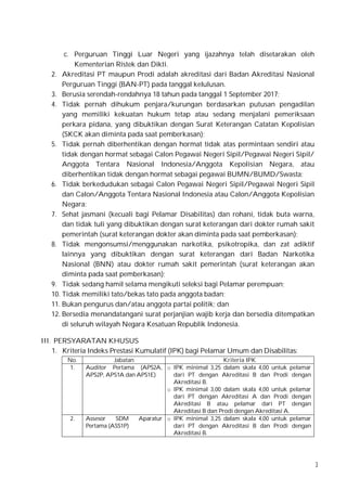 Pengumuman Seleksi CPNS (Badan Pengawasan Keuangan dan Pembangunan ...