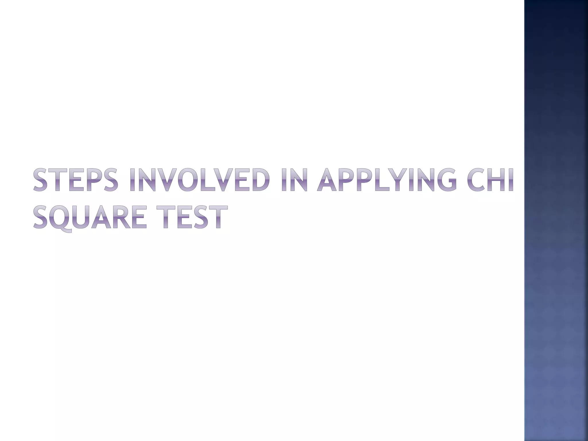 Research Methodology chi square test | PPTX