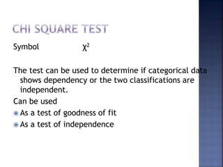 Research Methodology chi square test | PPTX