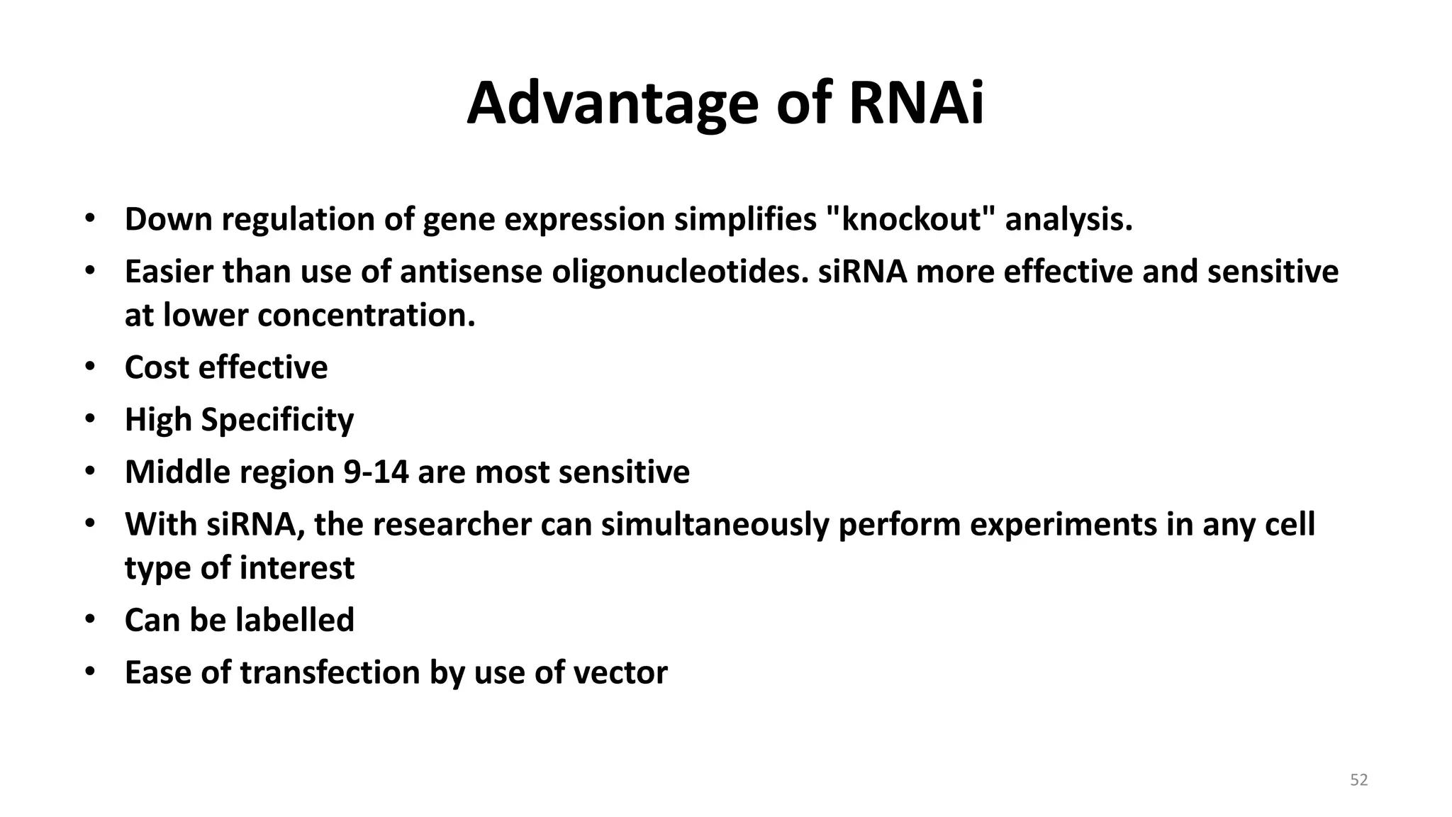RNA interference | PPTX