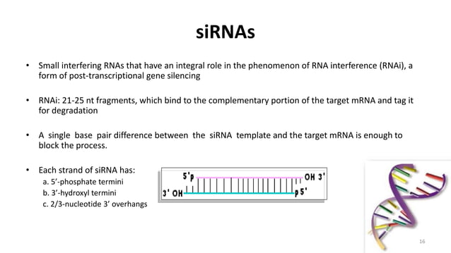 RNA interference | PPTX