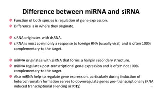 RNA interference | PPTX