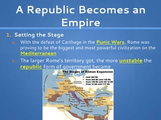 5 rome becomes empire | PPT