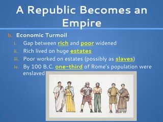 5 rome becomes empire | PPT