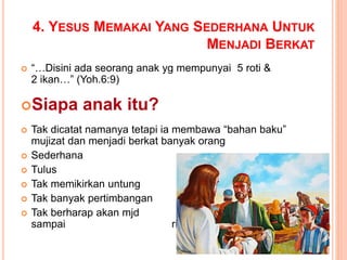 5 roti dan 2 ikan (khotbah) | PPTX