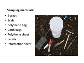 soilsample collection and preparation pptx | PPTX