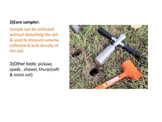 soilsample collection and preparation pptx | PPTX