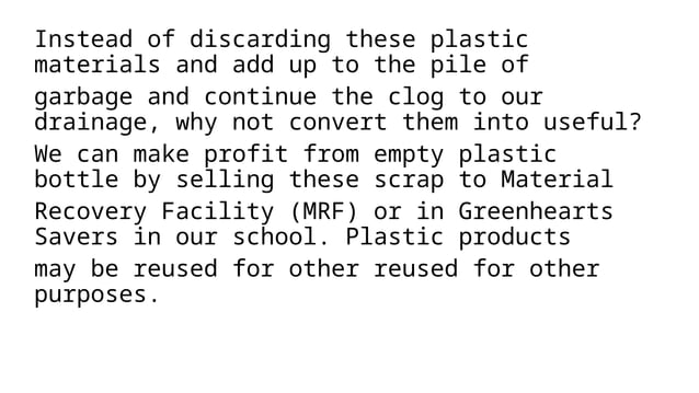Identifying the 5Rs Components of Proper of Waste Management.pptx ...