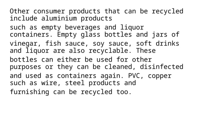 Identifying the 5Rs Components of Proper of Waste Management.pptx ...