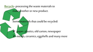 5Rs Waste Management | PPTX