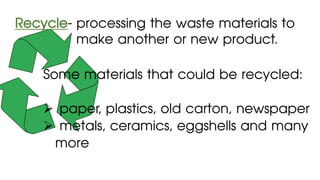 5Rs Waste Management | PDF