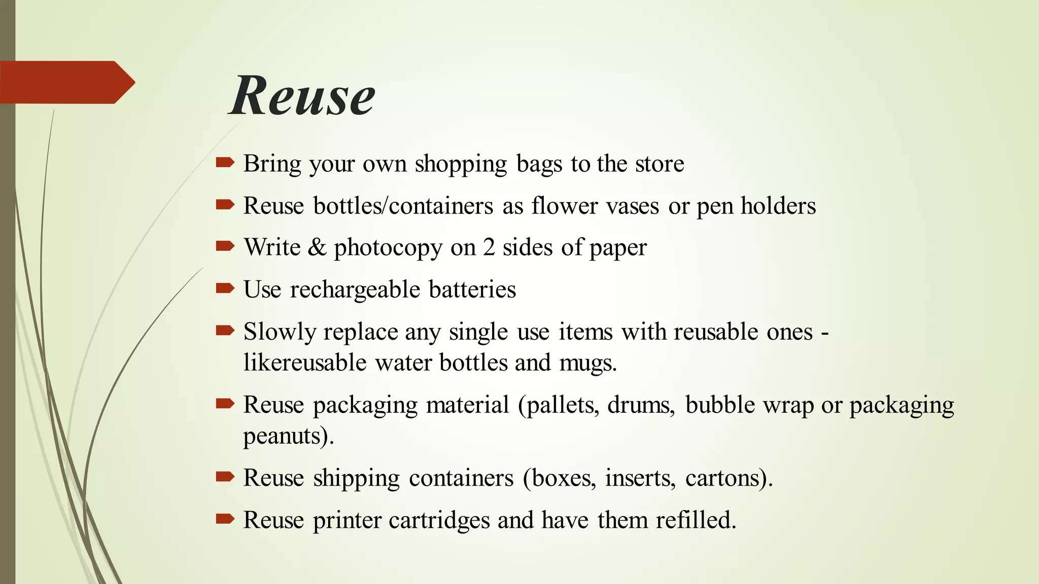 5 r's of Waste Management | PDF
