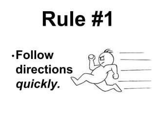 5 rules | PPTX | Education