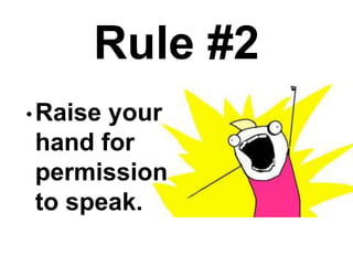 5 rules | PPTX | Education