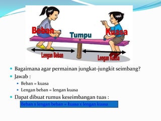 keseimbangan pada tuas | PPTX