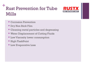 5 rust x for tube mills | PPT