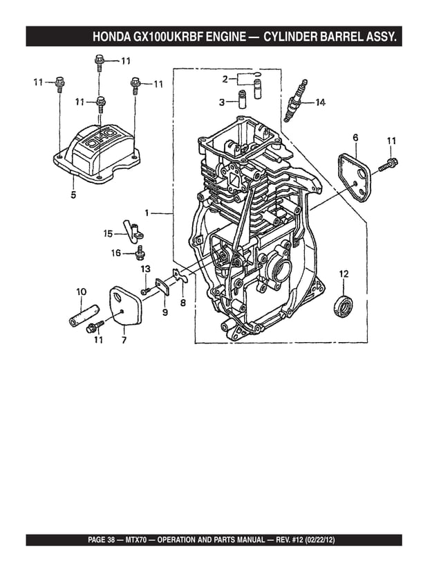 Multiquip MTX70 Rammers Operation and Parts Manual | PDF