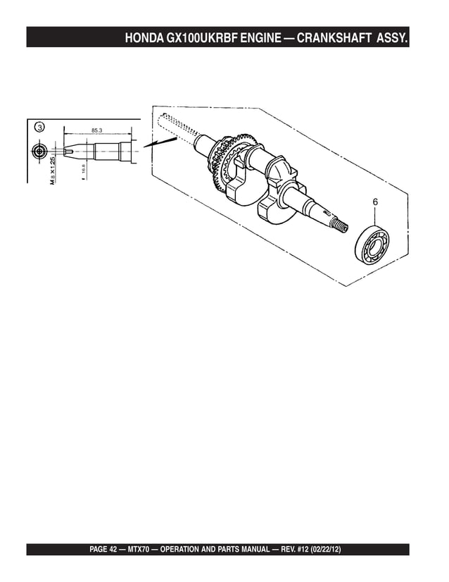 Multiquip MTX70 Rammers Operation and Parts Manual | PDF