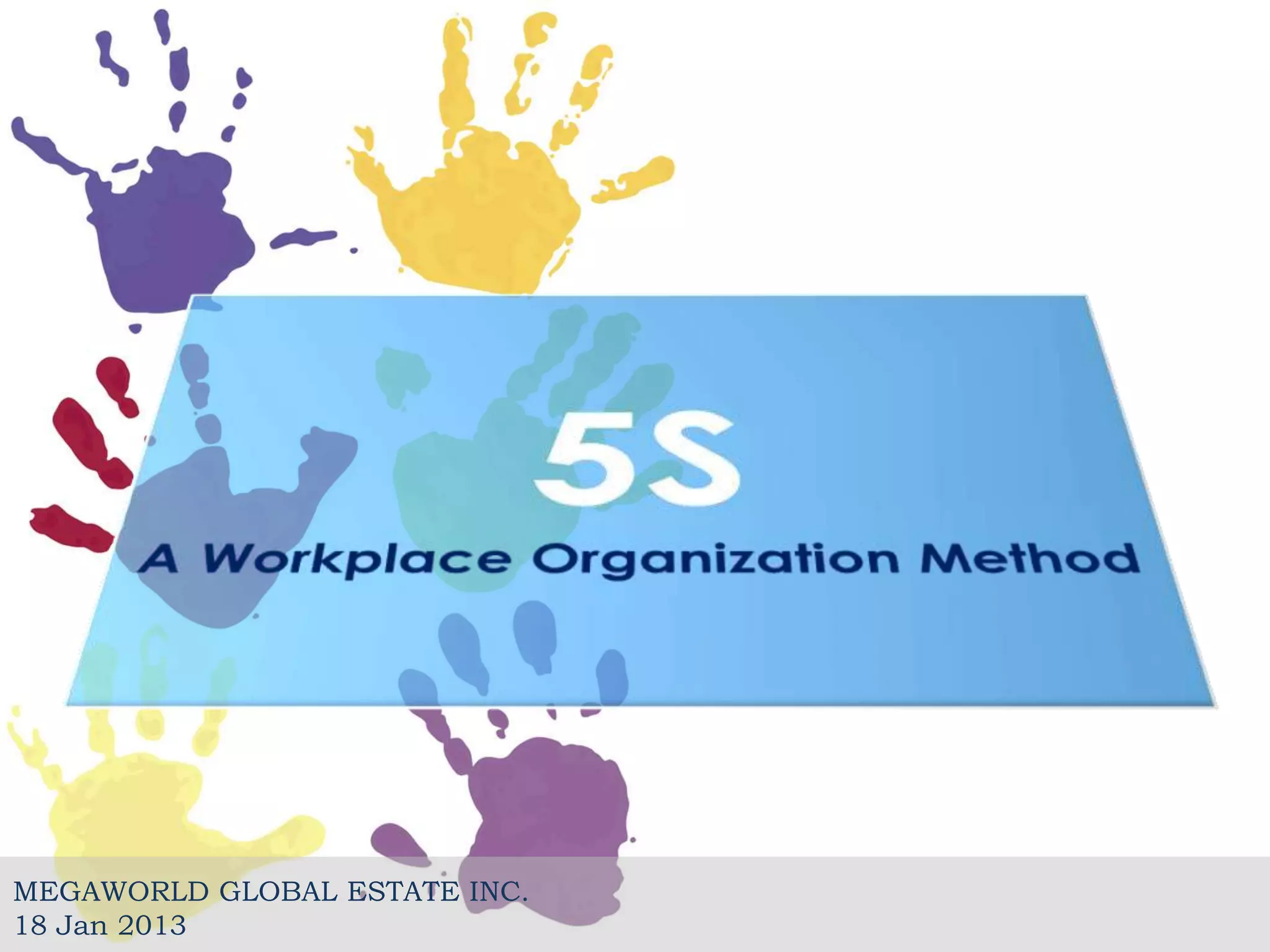 5S: A Workplace Organization Method | PPTX