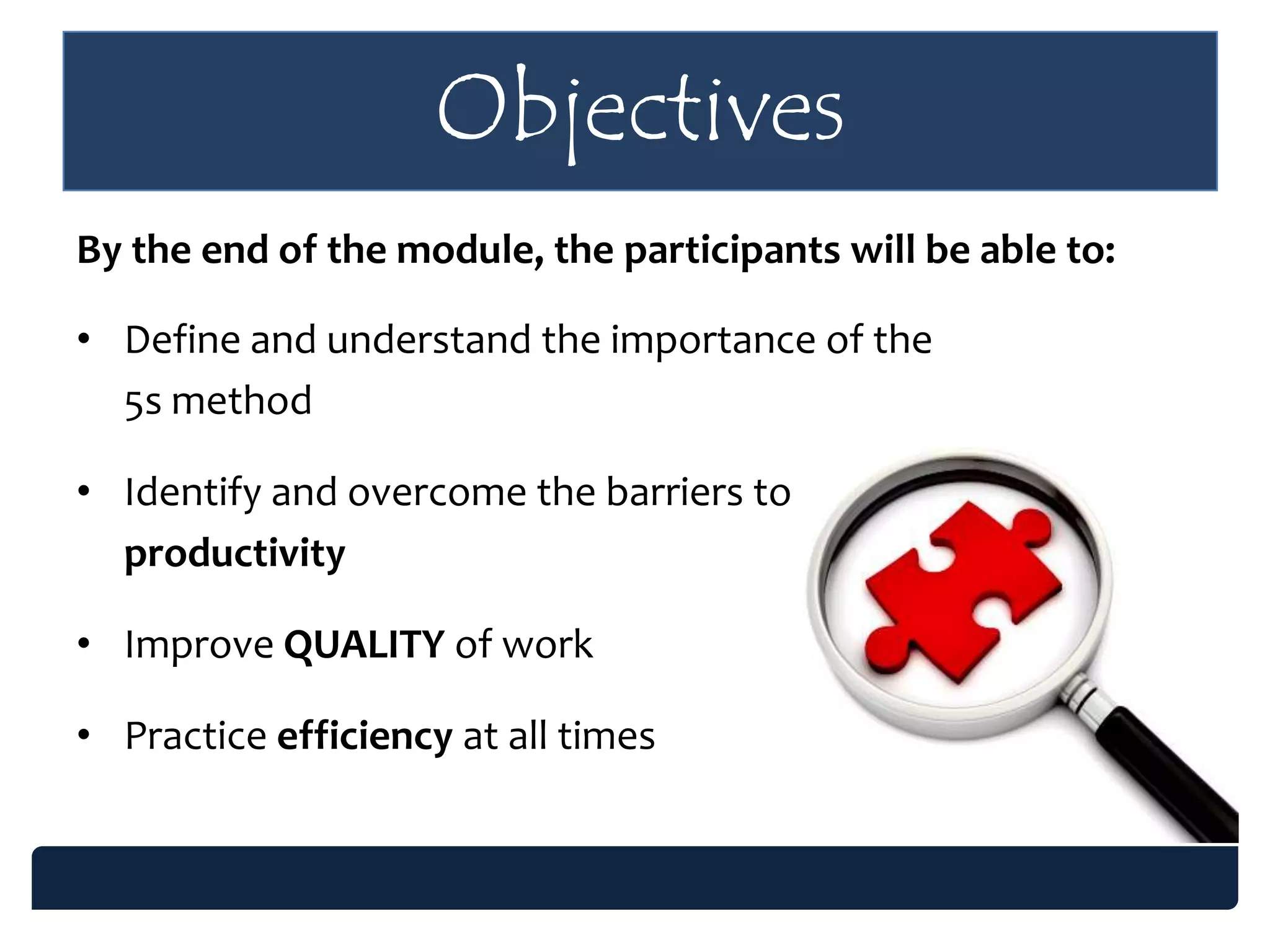 5S: A Workplace Organization Method | PPTX