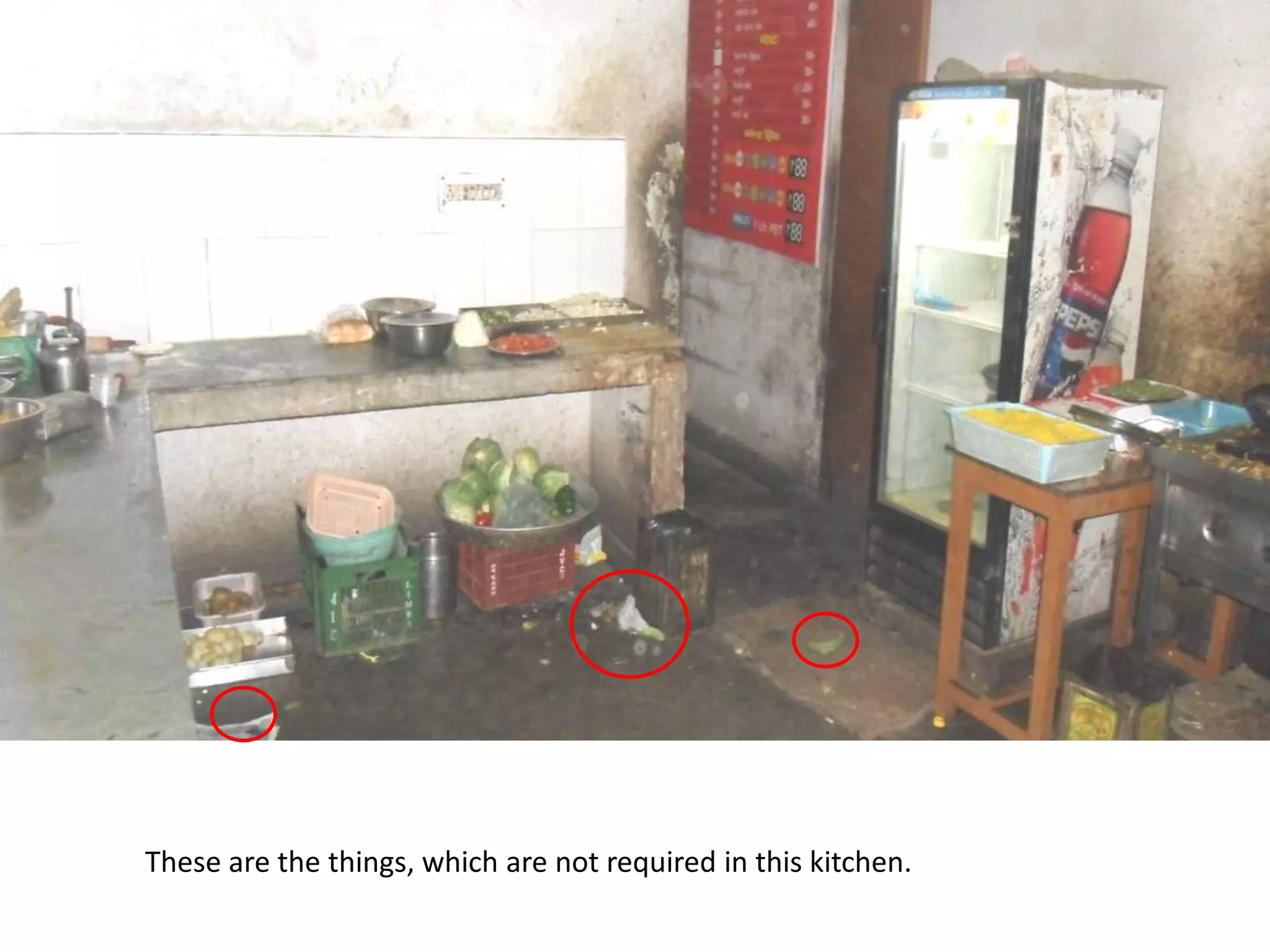 5s on college canteen kitchen | PPTX