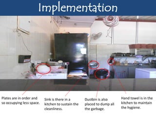 5s on college canteen kitchen | PPTX