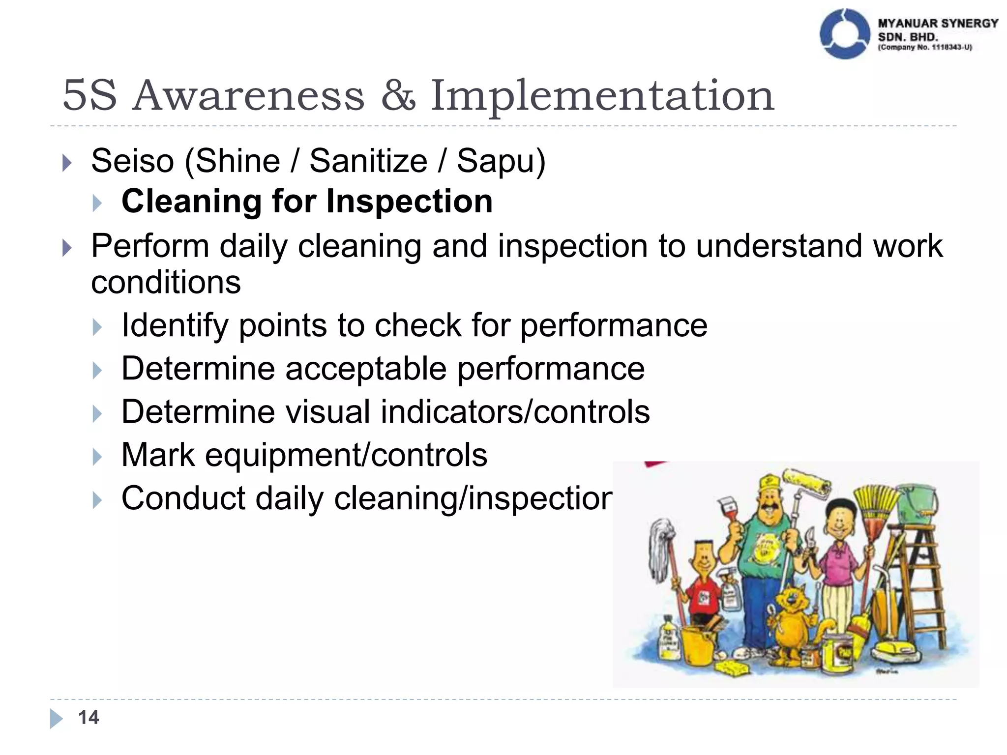 5S: Awareness & Implementation | PPTX