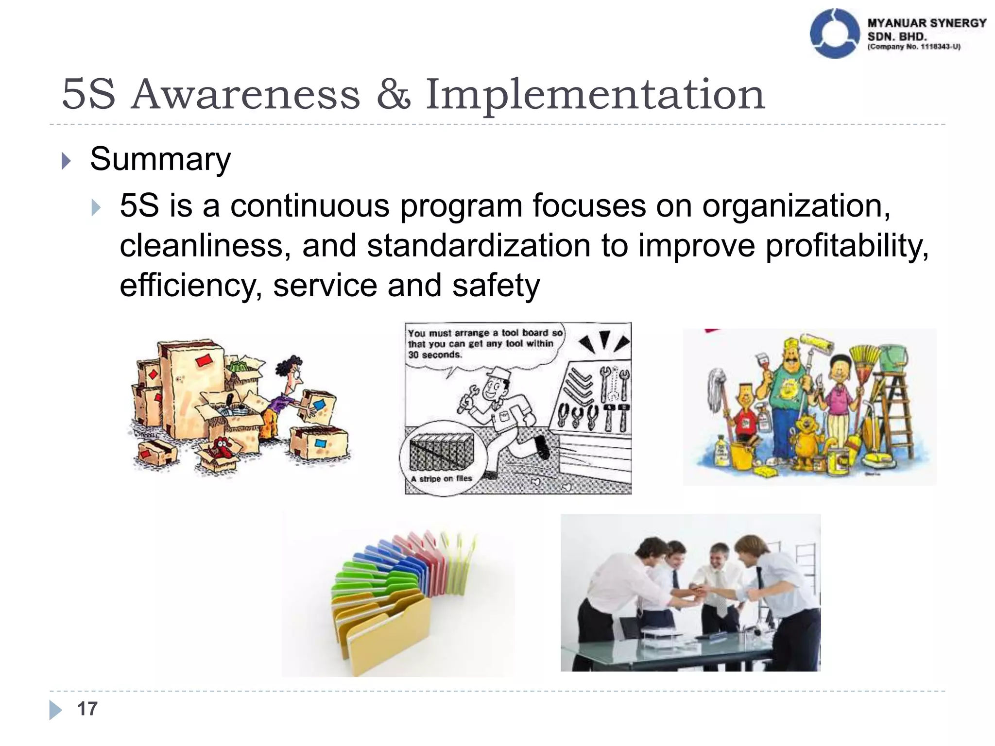 5S: Awareness & Implementation | PPTX