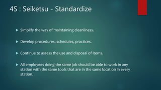 5S Improvement | PPT
