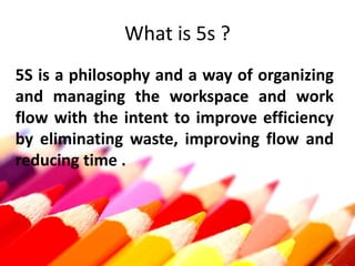 implementation of 5s | PPTX