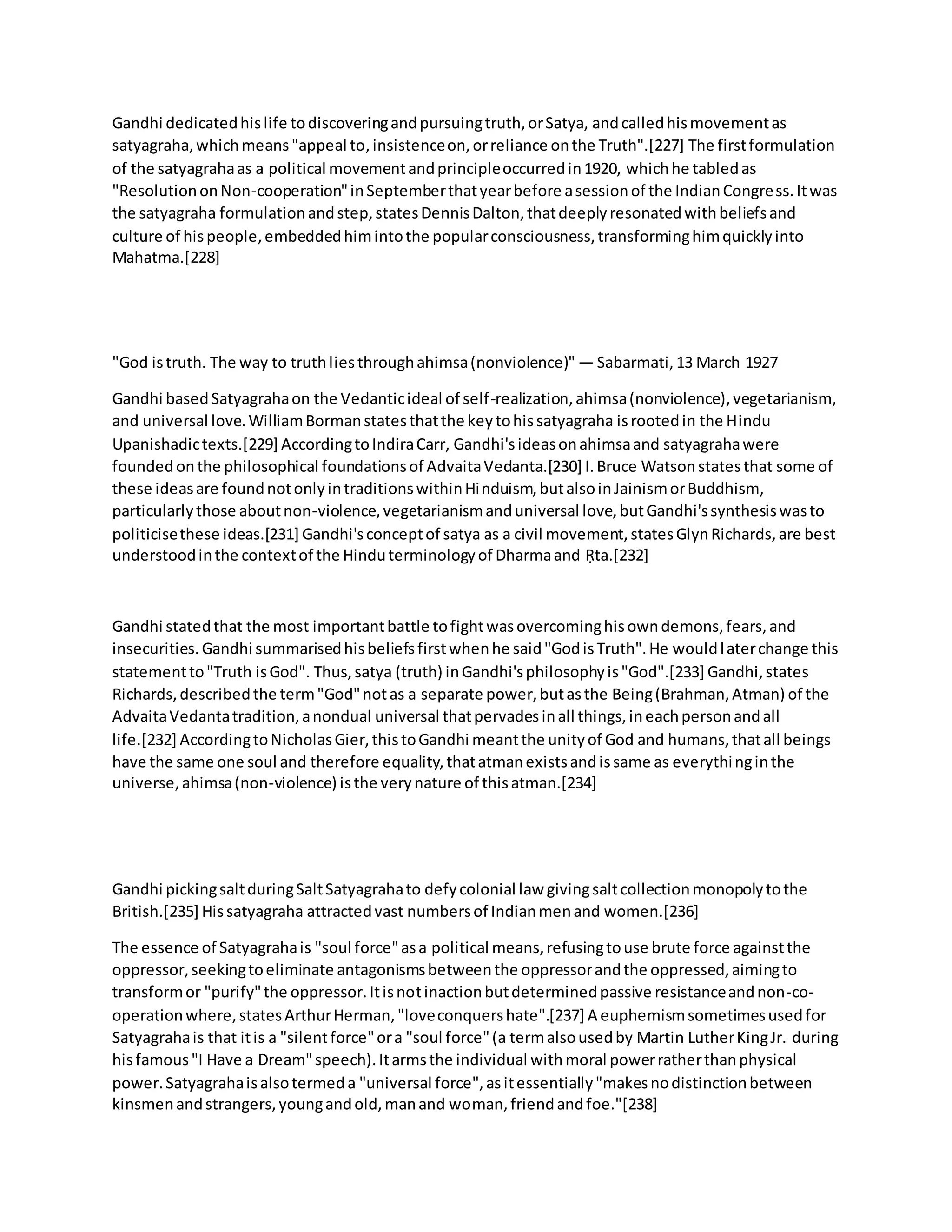 india's greatest leader Mahtma Ghandi | PDF