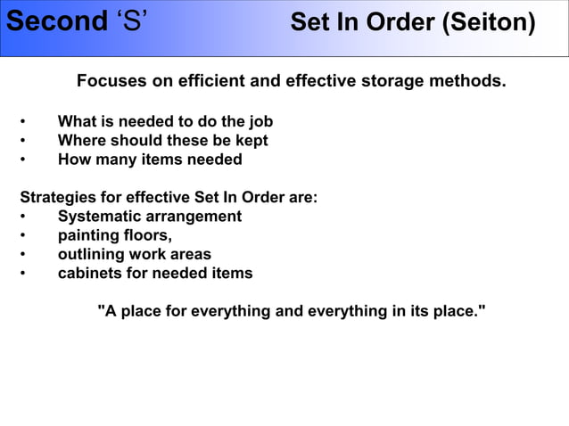 5s system - greendot management solution | PPT | Business | Business and Finance
