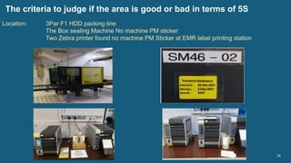 5S Concept in manufacturing/Kilang and etc | PPTX