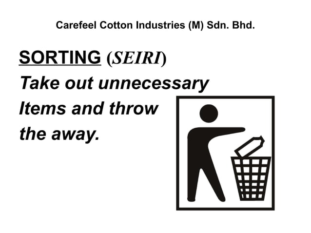 5S Training and Housekeeping for factory | PPT | Free Download