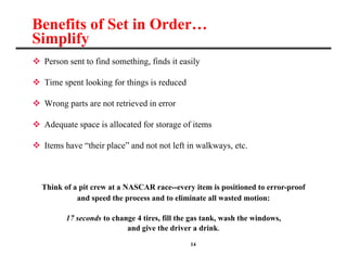 Effective Implementation of 5S in daily workpdf | PDF