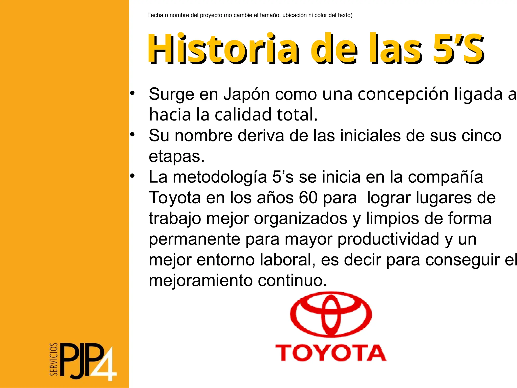 5's.ppt presentación sobre las 5 s metodologia | PPT