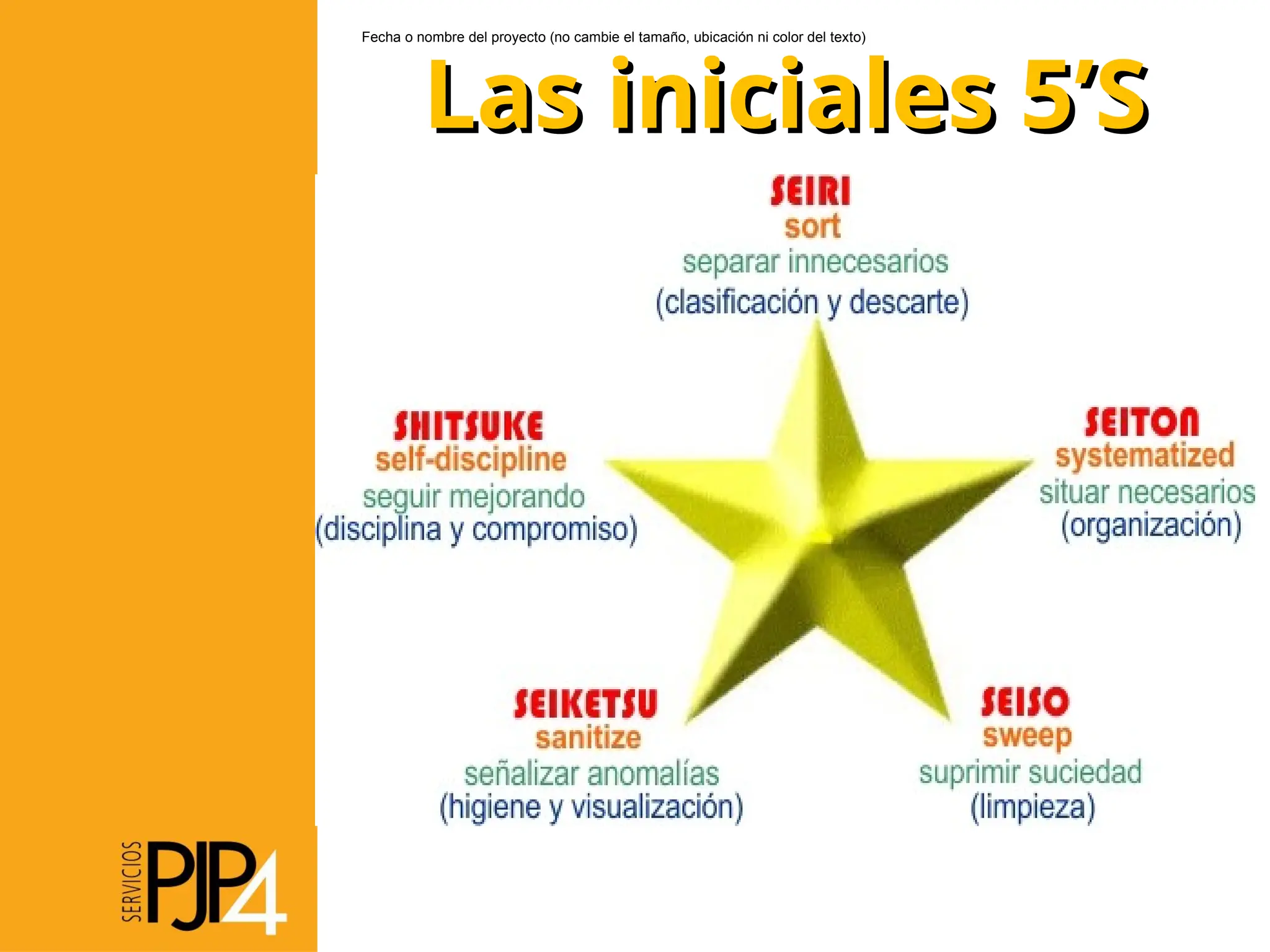 5's.ppt presentación sobre las 5 s metodologia | PPT