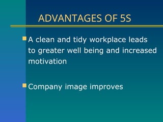 5S The secret to Japanese Housekeeping Success | PPT