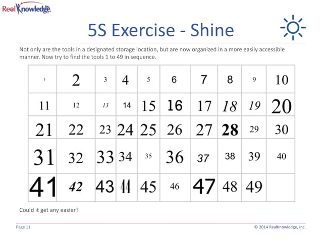 5S: The Foundation for Operational Excellence | PPTX | Business ...