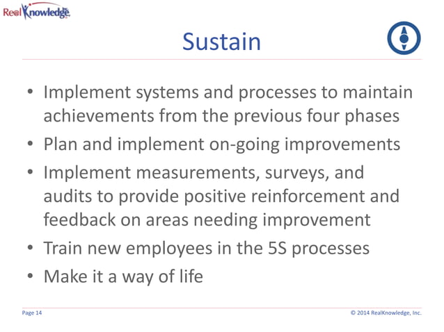5S: The Foundation for Operational Excellence | PPTX | Business ...
