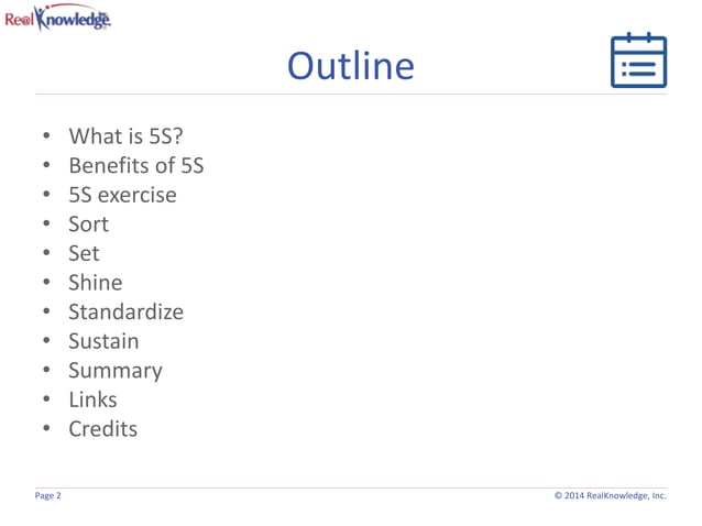 5S: The Foundation for Operational Excellence | PPTX | Business ...